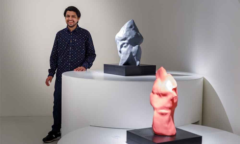Meet Harshit Agarwal, who uses artificial intelligence to create art
