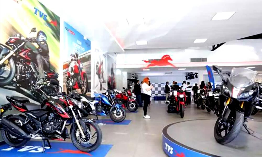 TVS Motor achieves milestone of 1 million exports in two wheeler ...