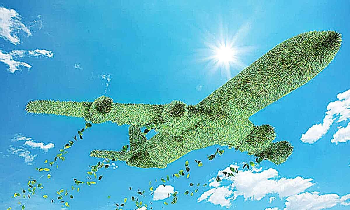 Airlines doing more to achieve green aviation