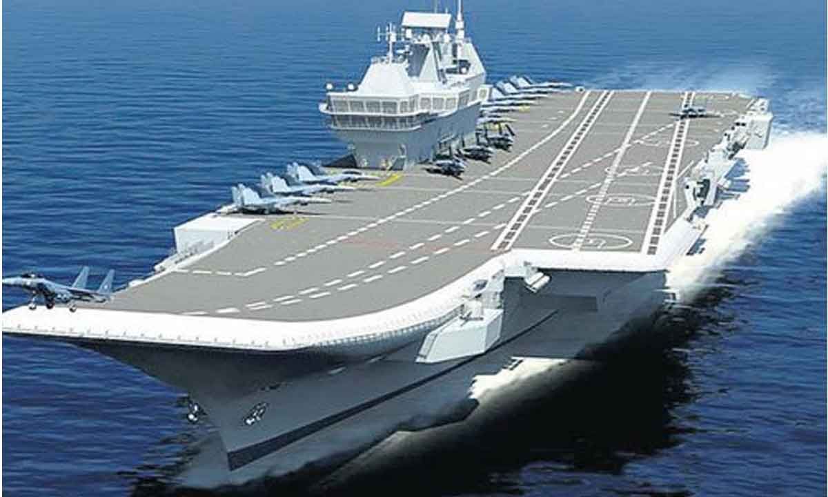 Stage set for reincarnation of INS Vikrant aircraft carrier