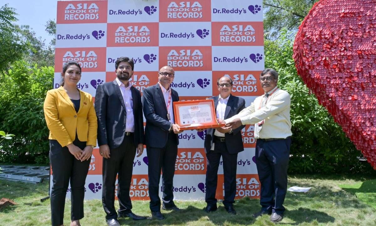 Dr Reddy’s initiative enters Asia Book of Records