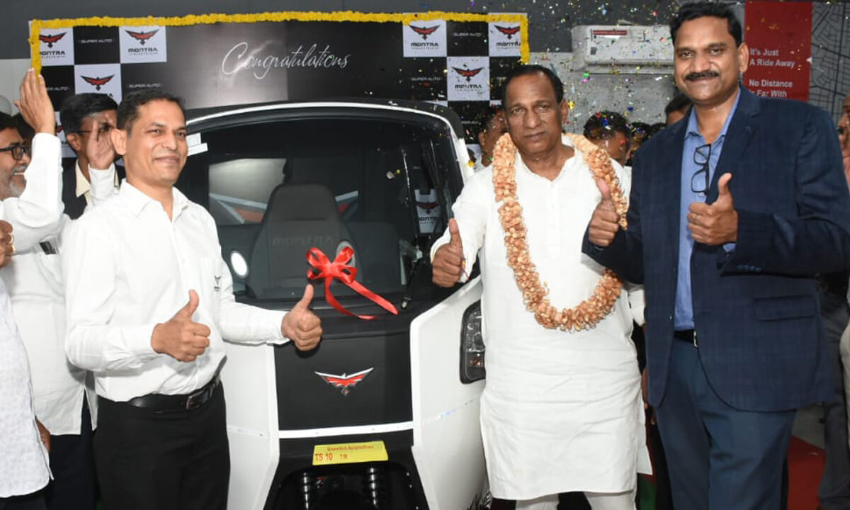 Montra e-auto drives into Hyderabad