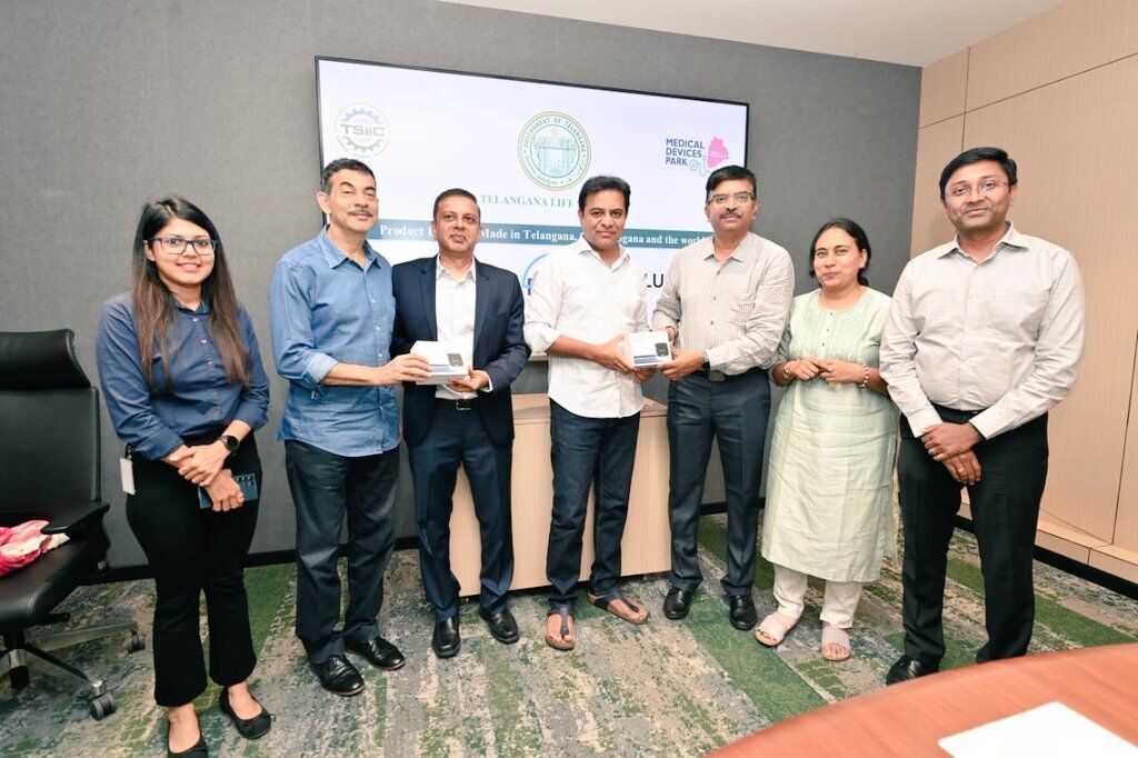 KTR unveils ‘Made in Telangana’ medical devices