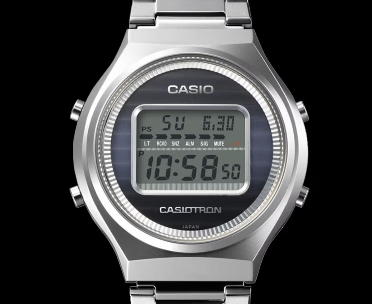 Casio's limited edition Casiotron, celebrated as world's first digital watch, relaunched ...