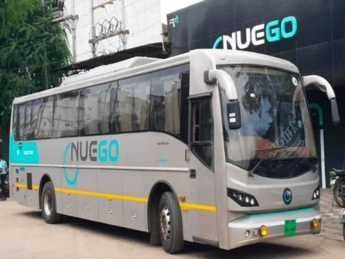 Nuego launches India’s first long-haul electric AC seater & sleeper bus ...