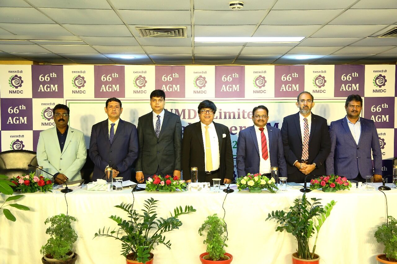 NMDC’s 66th AGM Highlights Historic Output, Plans to Become 100MT ...