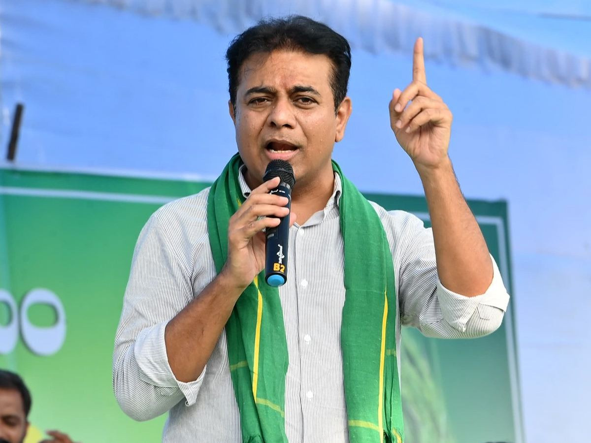 None Can Erase KCR’s Name, KTR Reacts to Revanth's comment