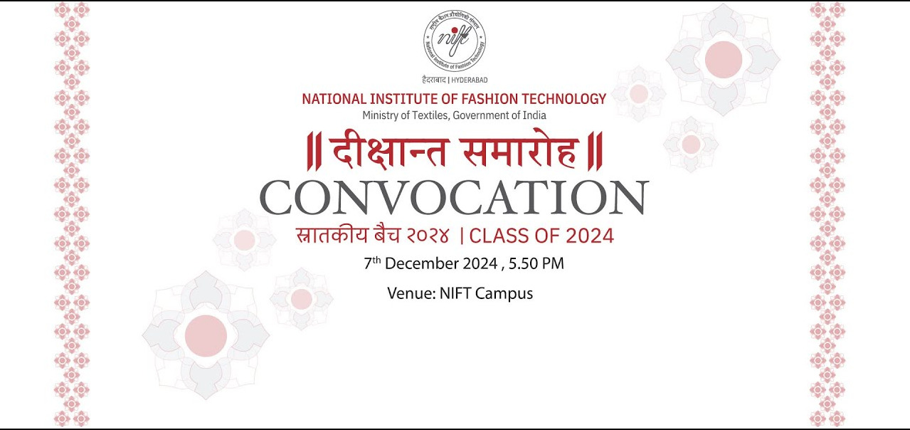NIFT 27th Convocation Ceremony Held at Hitech City