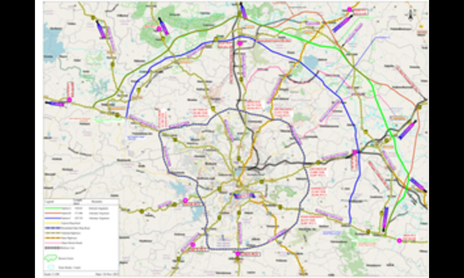 Hyderabad Regional Ring Road (RRR)| 338 Kms| Approved | SkyscraperCity ...