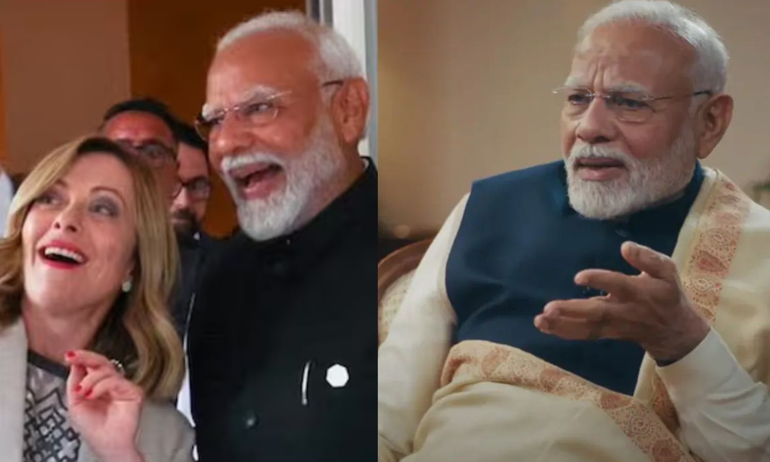PM Modi asked about viral 'Melodi' memes featuring Italy's Meloni. His ...