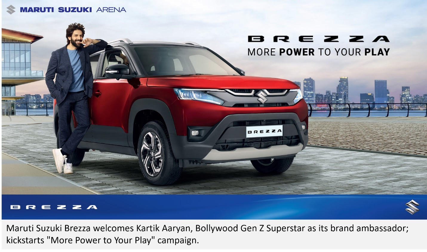 Maruti Suzuki launches new campaign for Brezza with Kartik Aaryan