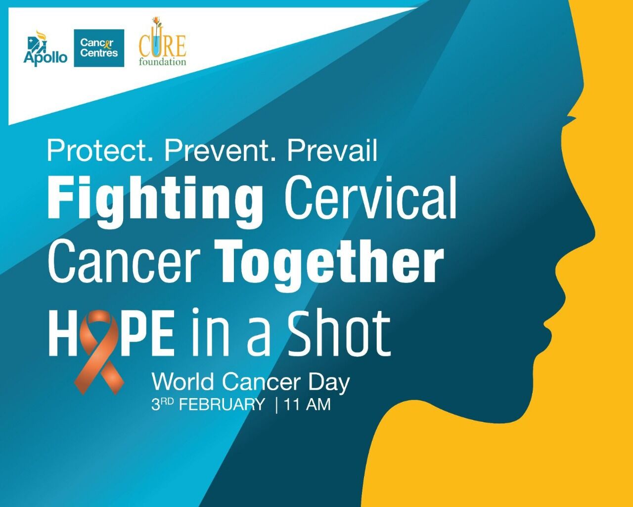 Apollo Cancer Centres & CURE Foundation Launches Free Cervical Cancer ...