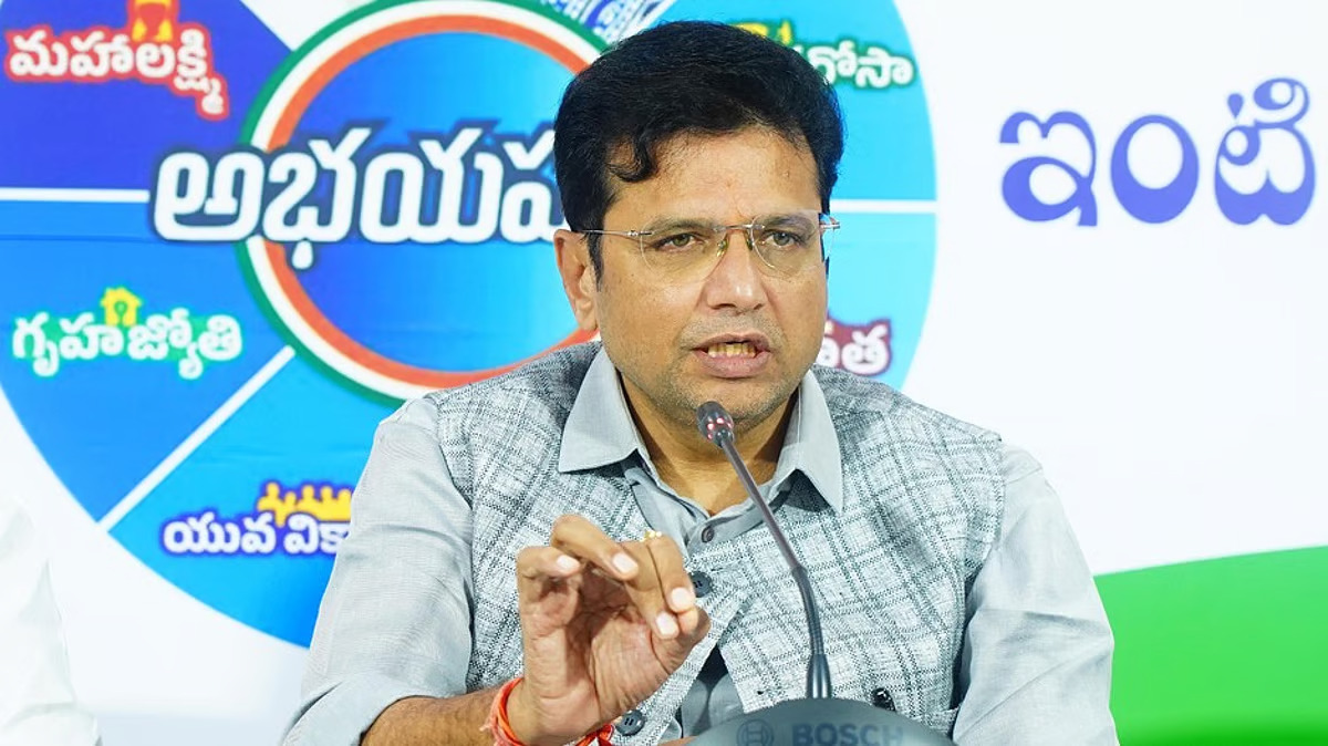 KTR Should Speak Facts Rather than Making Baseless Allegations: Sridhar ...