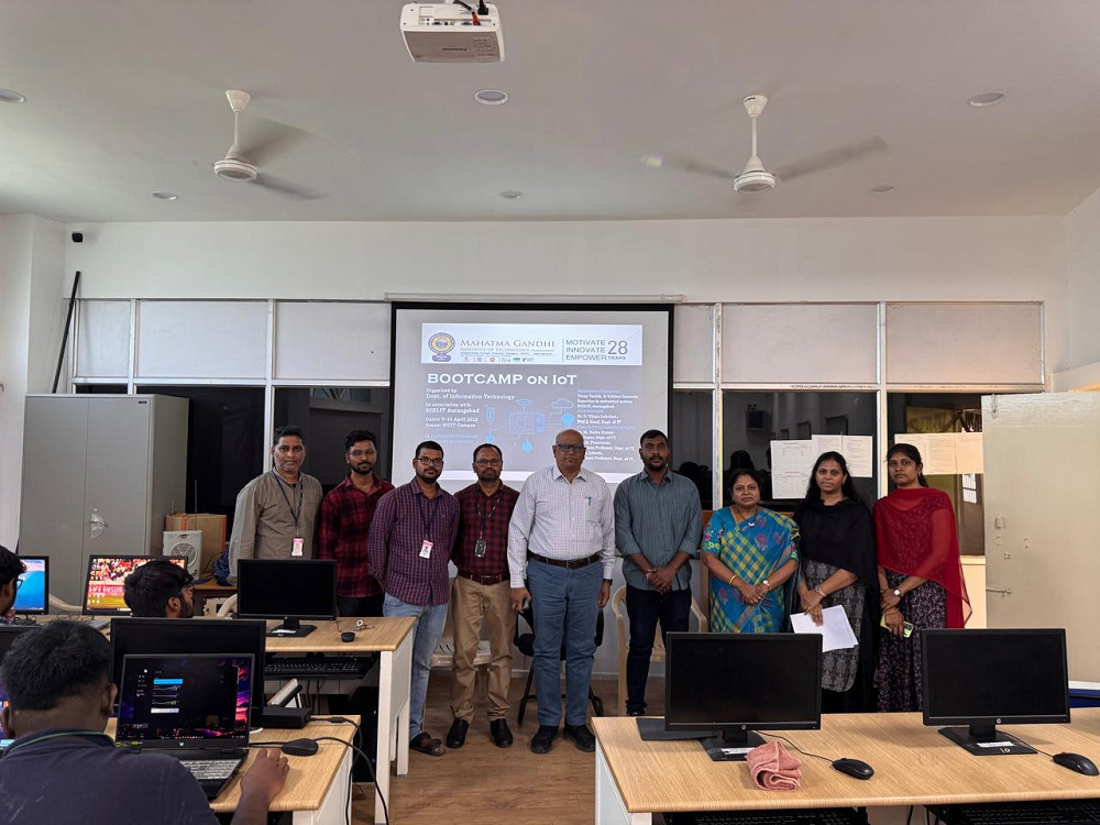 MGIT Launches Bootcamp on IoT in Collaboration with NIELIT, Aurangabad