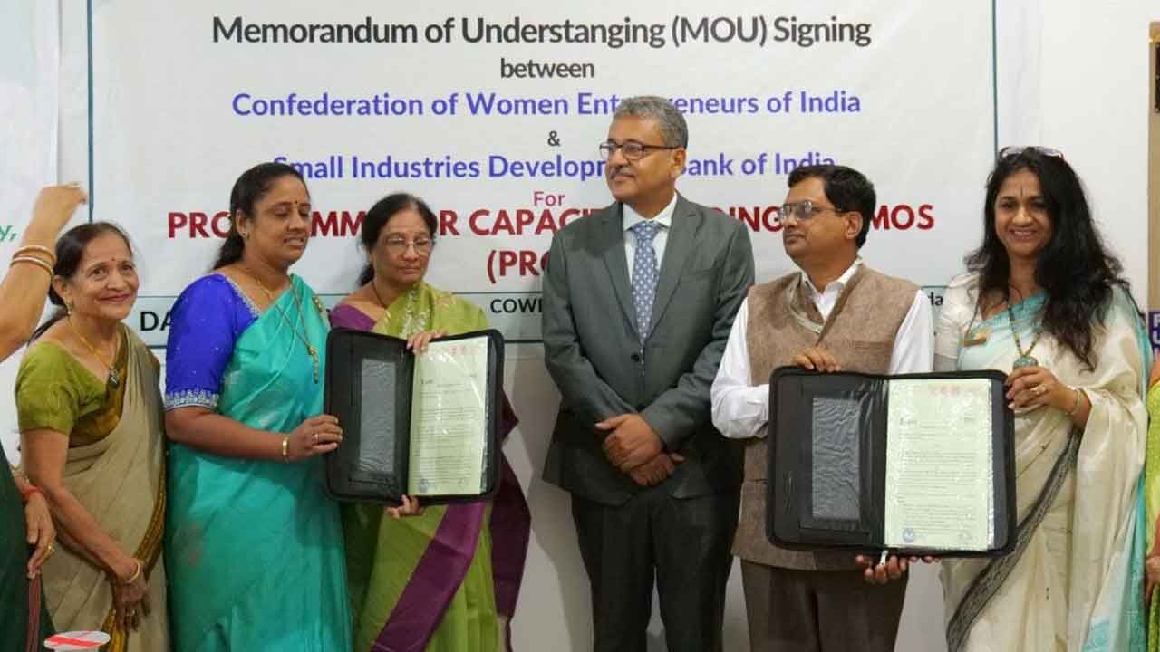 CoWE Signs Biz Membership Agreement With SIDBI