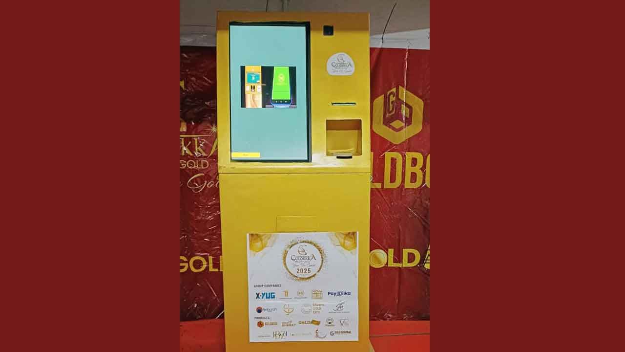 AI- driven gold ATM launched in Hyd