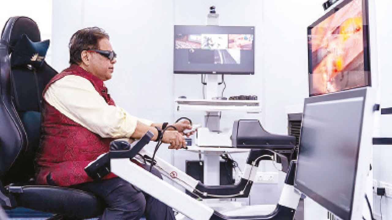 SSI Mantra’s 100 robotic telesurgeries celebrated